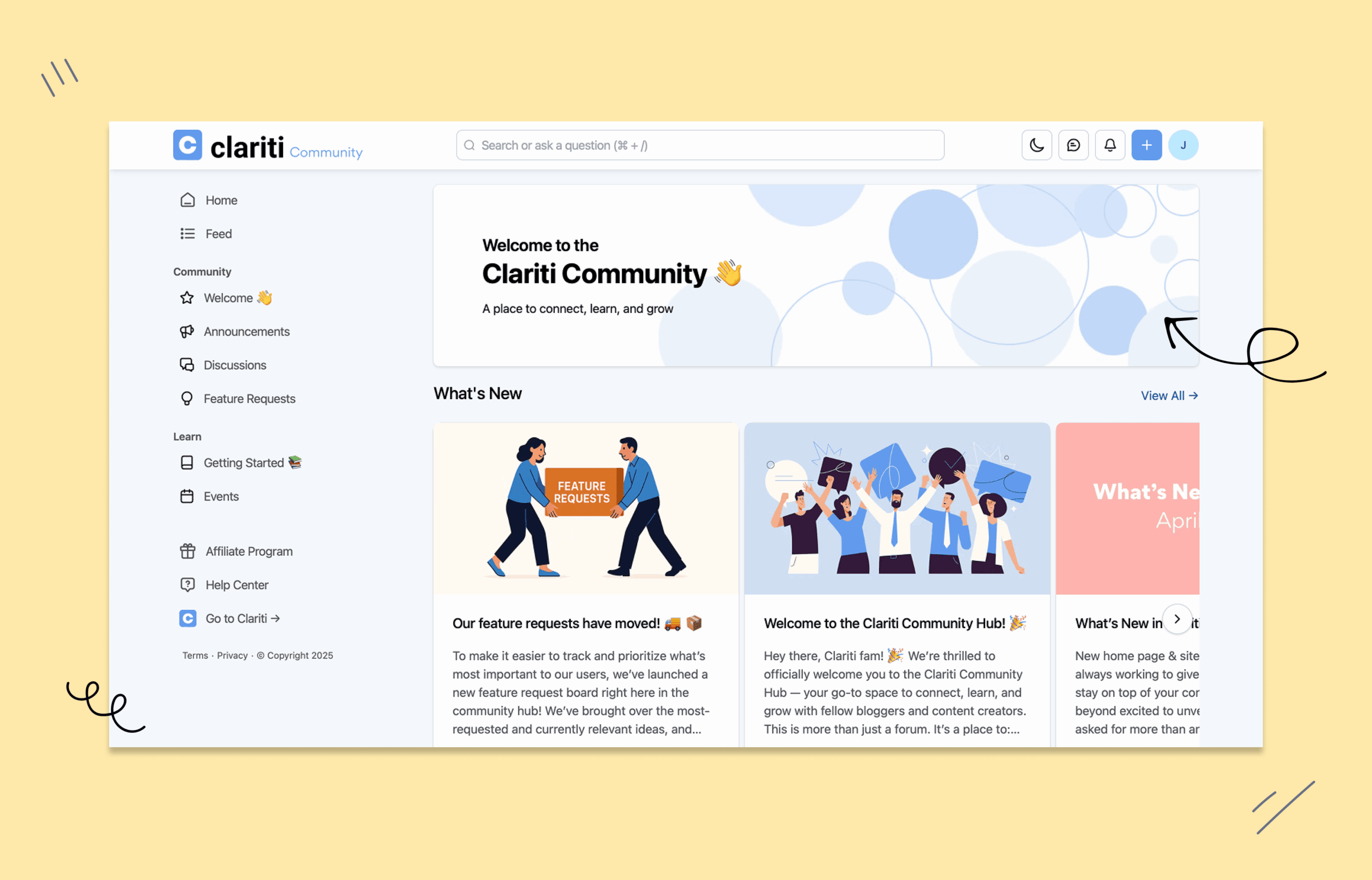 The Clariti Community Hub is Here! - Clariti